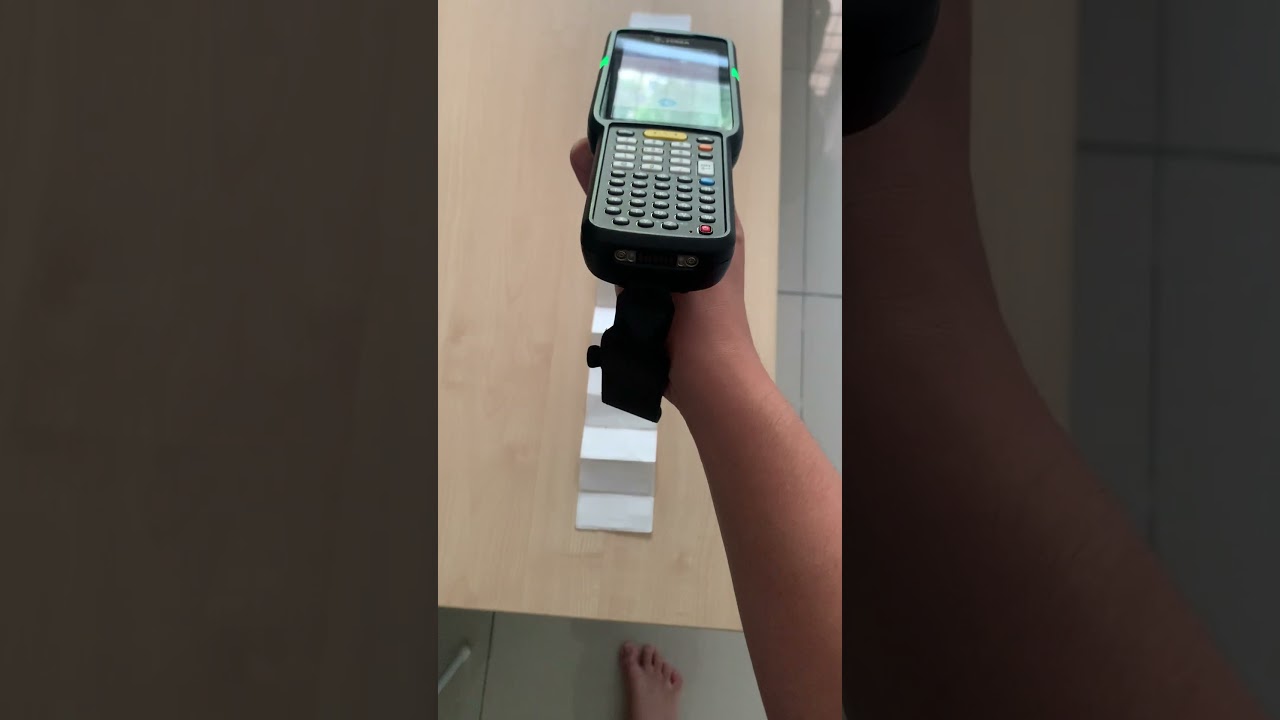 Zebra MC3300 RFID Scanning Demo #rfid #zebratechnologies #barcode #mobilecomputing