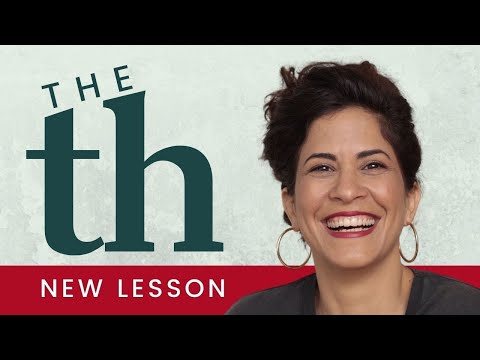 The TH Sound in English - New and IMPROVED Lesson