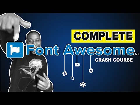 Font Awesome 6.0 Full tutorial for beginners || How to use icons on websites