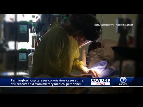 Farmington hospital continues to get help from federal agencies as COVID-19 cases surge