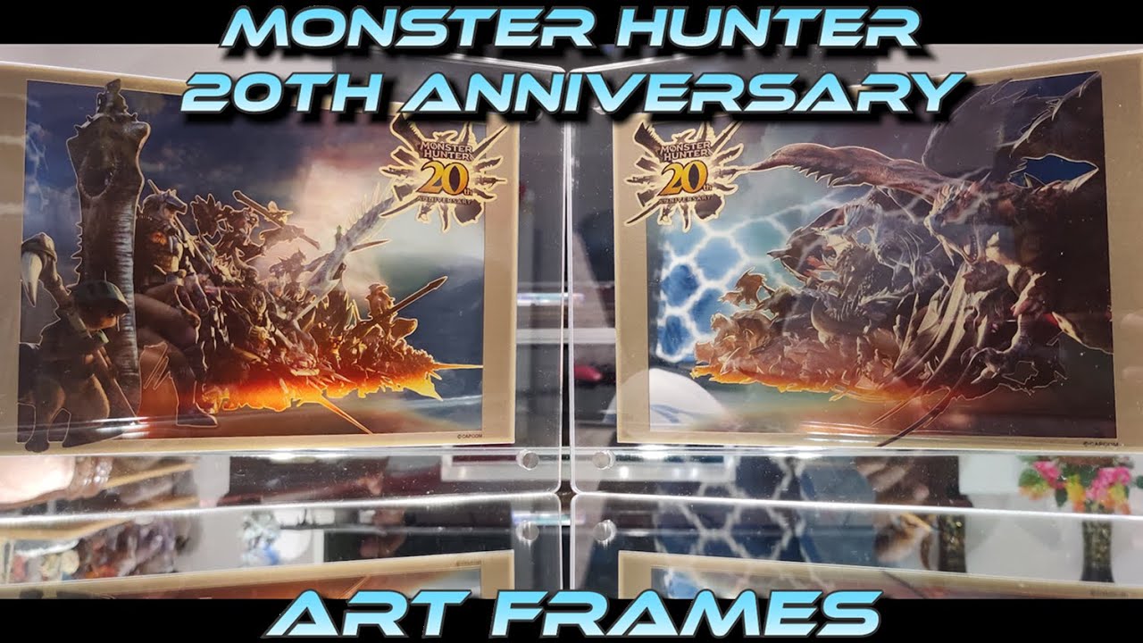 Monster Hunter 20th Anniversary Art Frames