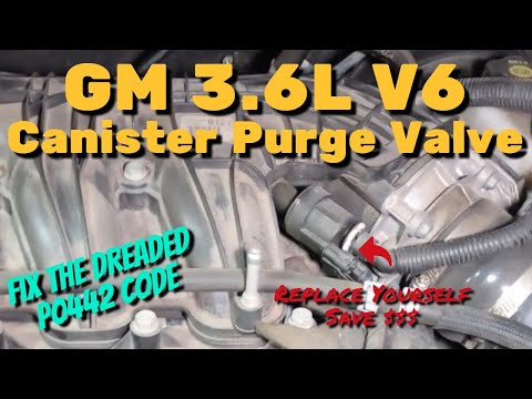 GM 3.6 V6 P0442 DTC Vapor Canister Purge Valve Replacement