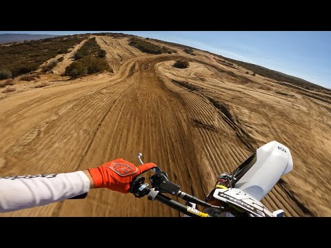 TC 125 2-Stroke Wide Open! // Cahuilla Creek Raceway