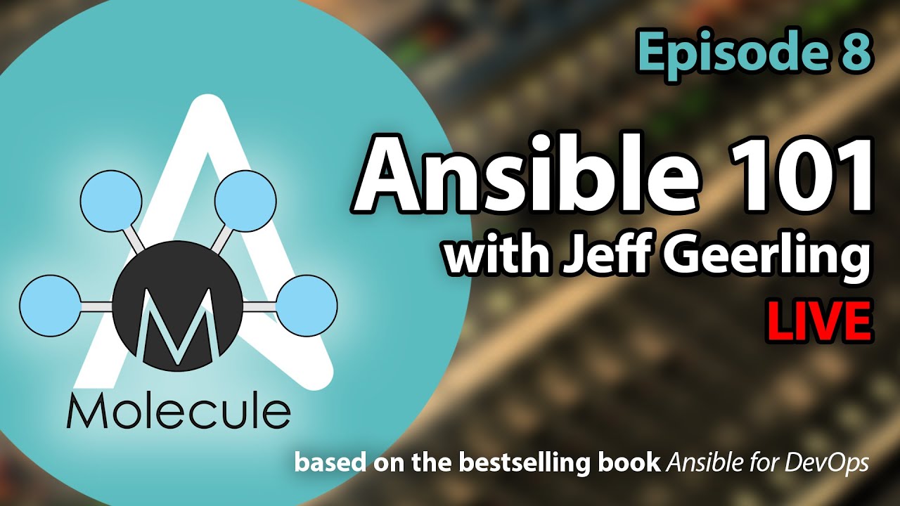 Ansible 101 - Episode 8 - Playbook testing with Molecule and GitHub Actions CI