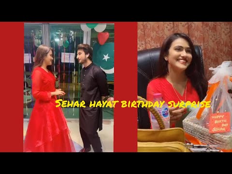 Sehar hayat birthday 🥳 video with Ali butt🎂2020🎂🥳🎊🥰🥰
