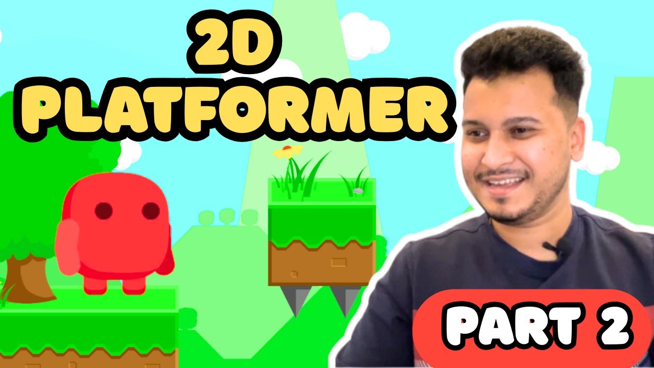 How to make 2D Platformer in Unity Game Development Tutorial for Android | Part 2