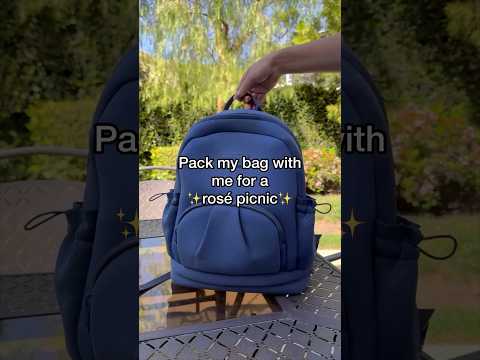 The sporty backpack designed to hold all of your essentials, no matter the plans. 🎒✨🥂