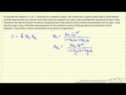 Kinetics Exam Review 3