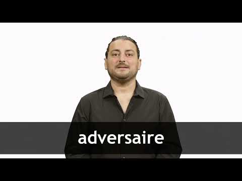 English Translation of “ADVERSAIRE” | Collins French-English Dictionary