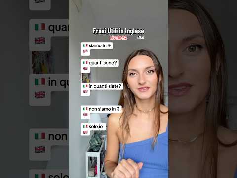 Frasi utili in inglese