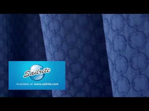 Video of P/K Lifestyles Full Circle Blue Marine Fabric #652289
