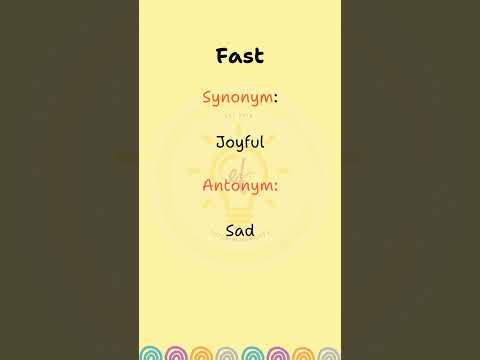 Master Synonyms and Antonyms: Boost Your English Vocabulary Today! #foryourpage #viralvideo #follow