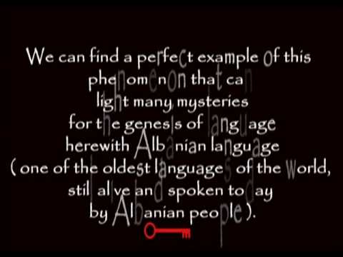 Albanian language Genesis