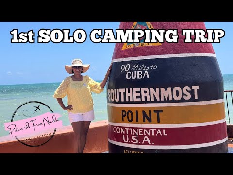 1st Solo RV Camping Trip | Key West Florida