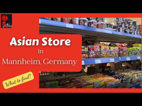 Shopping in Asian Store | Mannheim City, Germany | Filipino Products #asian #shopping #germany
