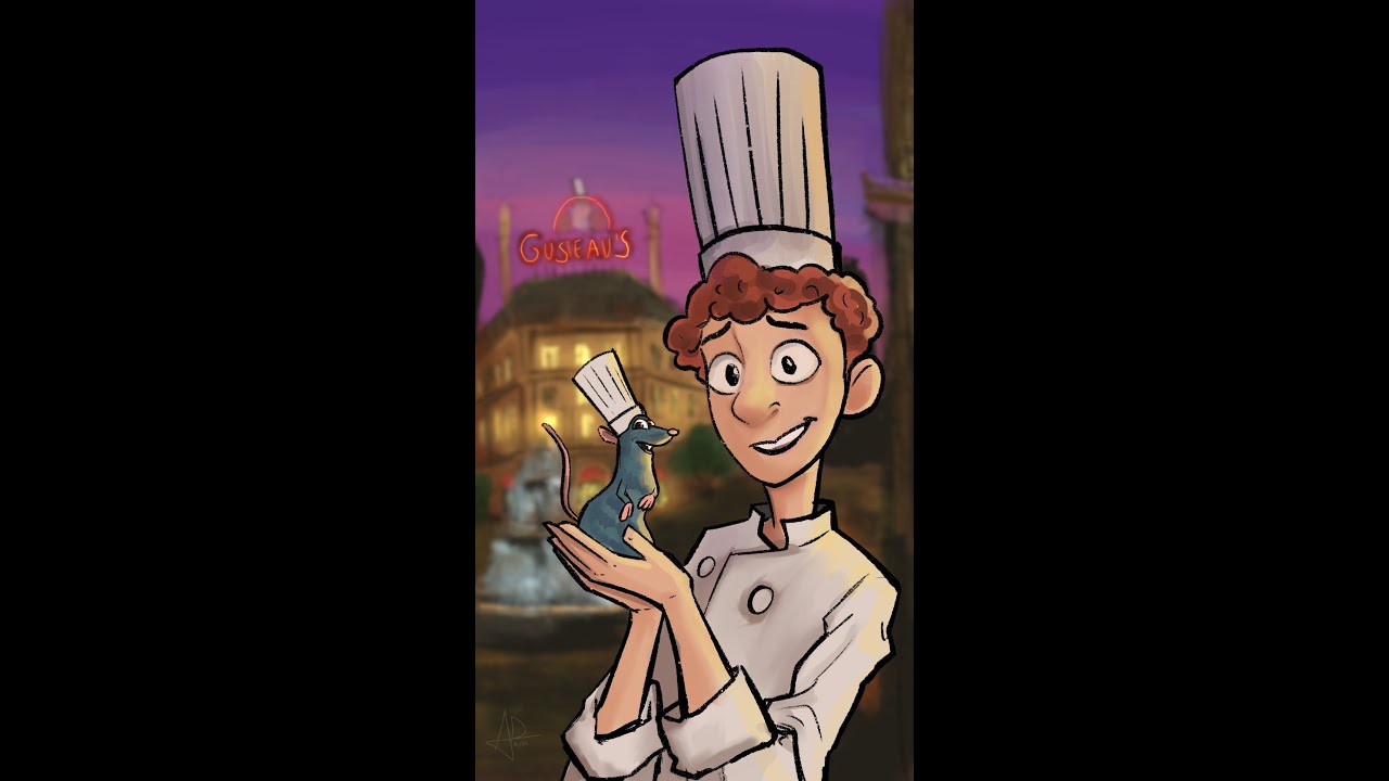 Making a Ratatouille wallpaper