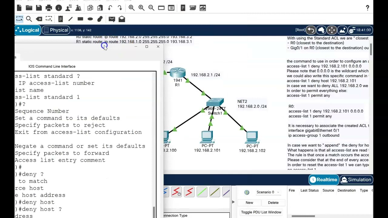 Access List - Standard