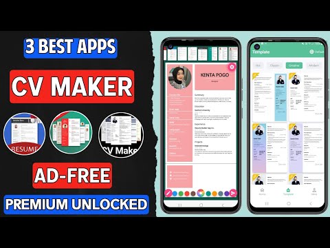 3 Best Free CV Maker Apps for Android | Resume Builder CV Maker App