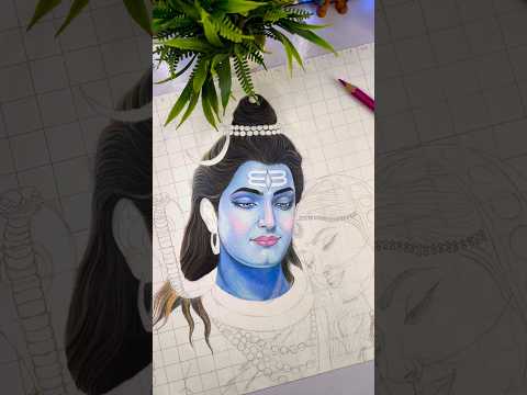 Lord Shiva Drawing ๐ฅฐ๐ฑ๐๐ป #art #shorts #lordshiva