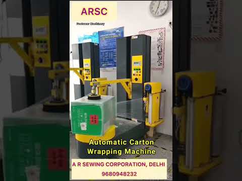 Wrapping Machines - Automatic carton polythene wrapping machine ...