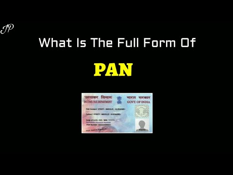 What Is The Full Form Of PAN Card?