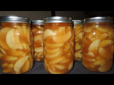 How To Can APPLE PIE Filling | Canning Apple Pie Filling | Canning Apples