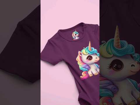 Cute Baby Unicorn Onesie #shorts