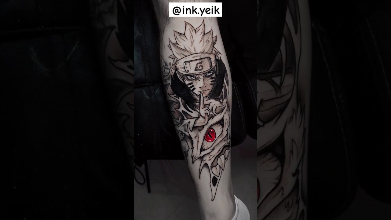 💎NARUTO TATTOO💎 by @ink.yeik #anime #animetattoo