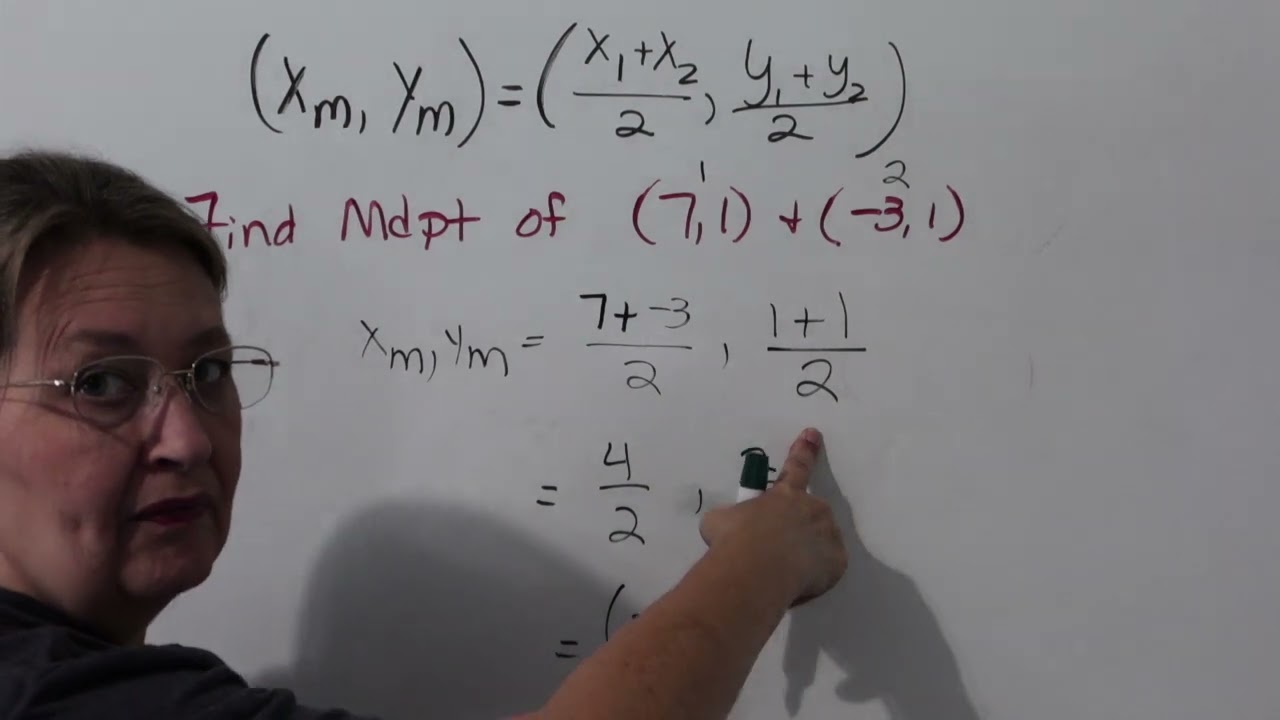 Using Midpoint formula to find midpoints and endpoints
