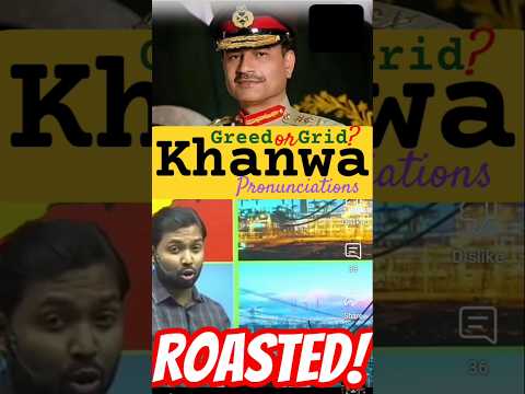 Khanwaa's Pathetic English Roasted ❗ Greed vs Grid: Pronunciations #criticism #parody #education