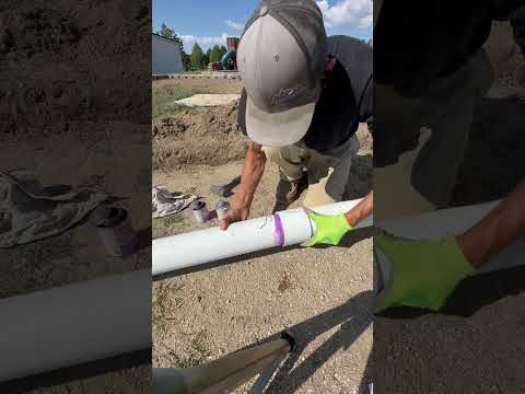 Installing a gutter drain