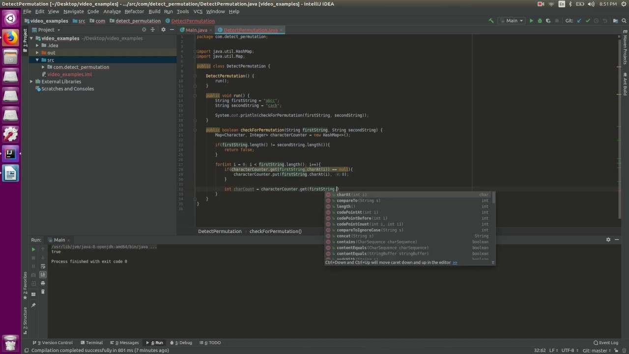Cracking the Coding Interview: Check Permutation