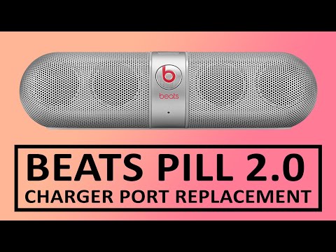 Beats By Dre Pill 2 0 Speaker Charger Port PCB Not Charging Replacement | Repair Tutorial
