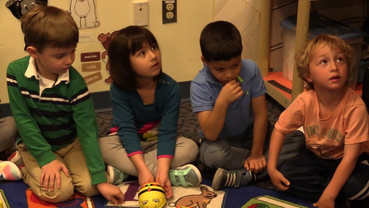 Bee-bots with Junior Kindergarten