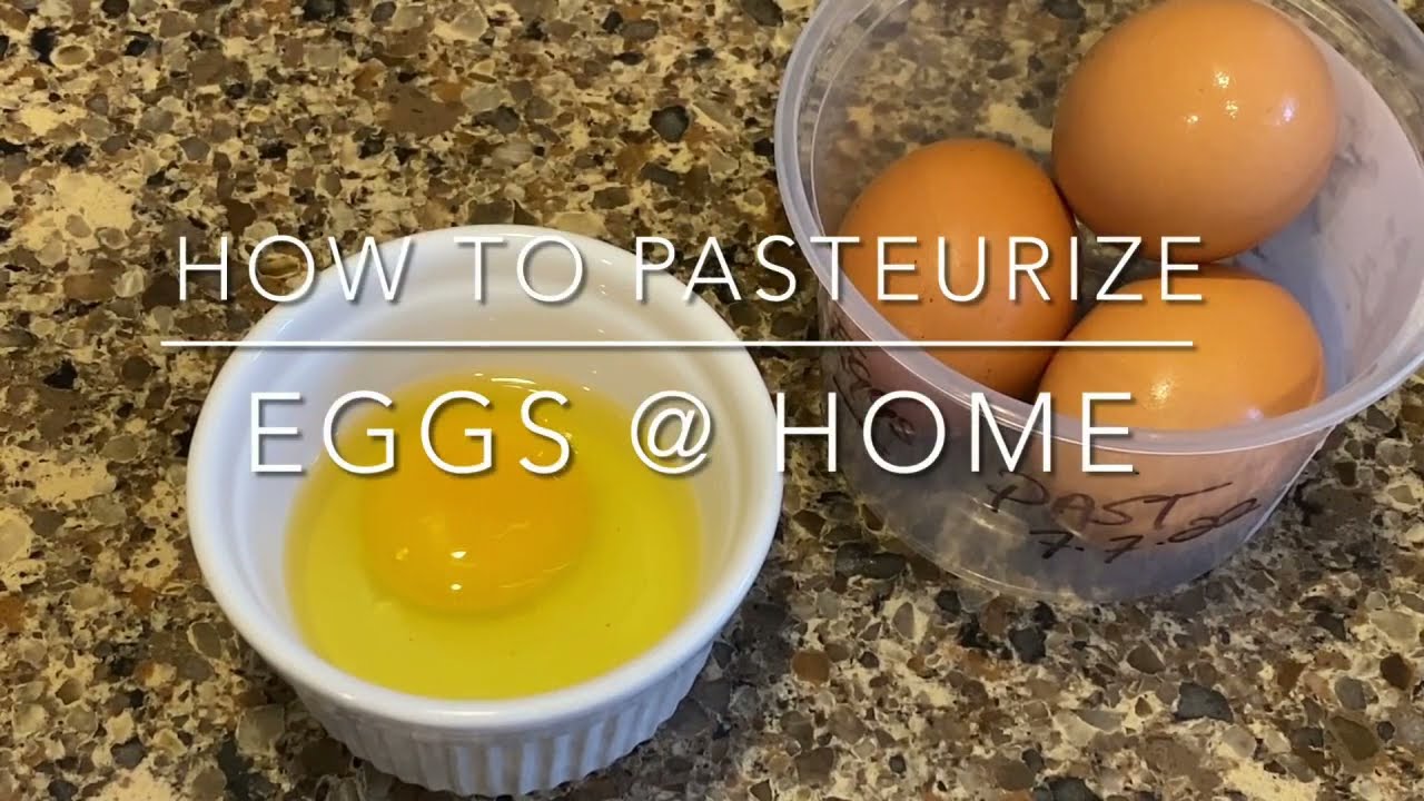 How To Pasteurize Eggs Using An Instant Pot Sous Vide