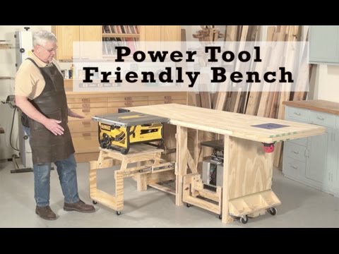 Power Tool Friendly Bench