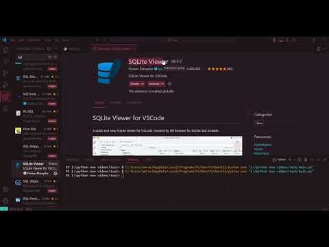 SQLite Viewer for VSCode