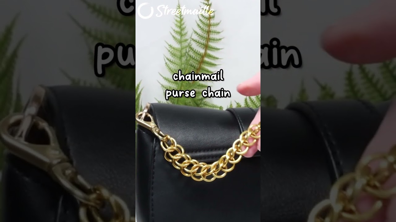 ✨ Handmade Chainmail Purse Strap ✨