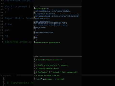 Writing commands like a pro #powershell