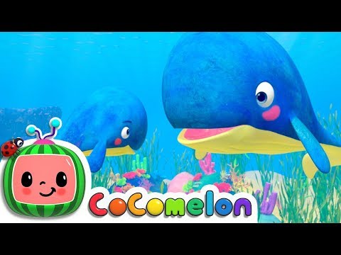 Mom and Baby Blue Whale Lullaby | CoComelon Nursery Rhymes & Kids Songs