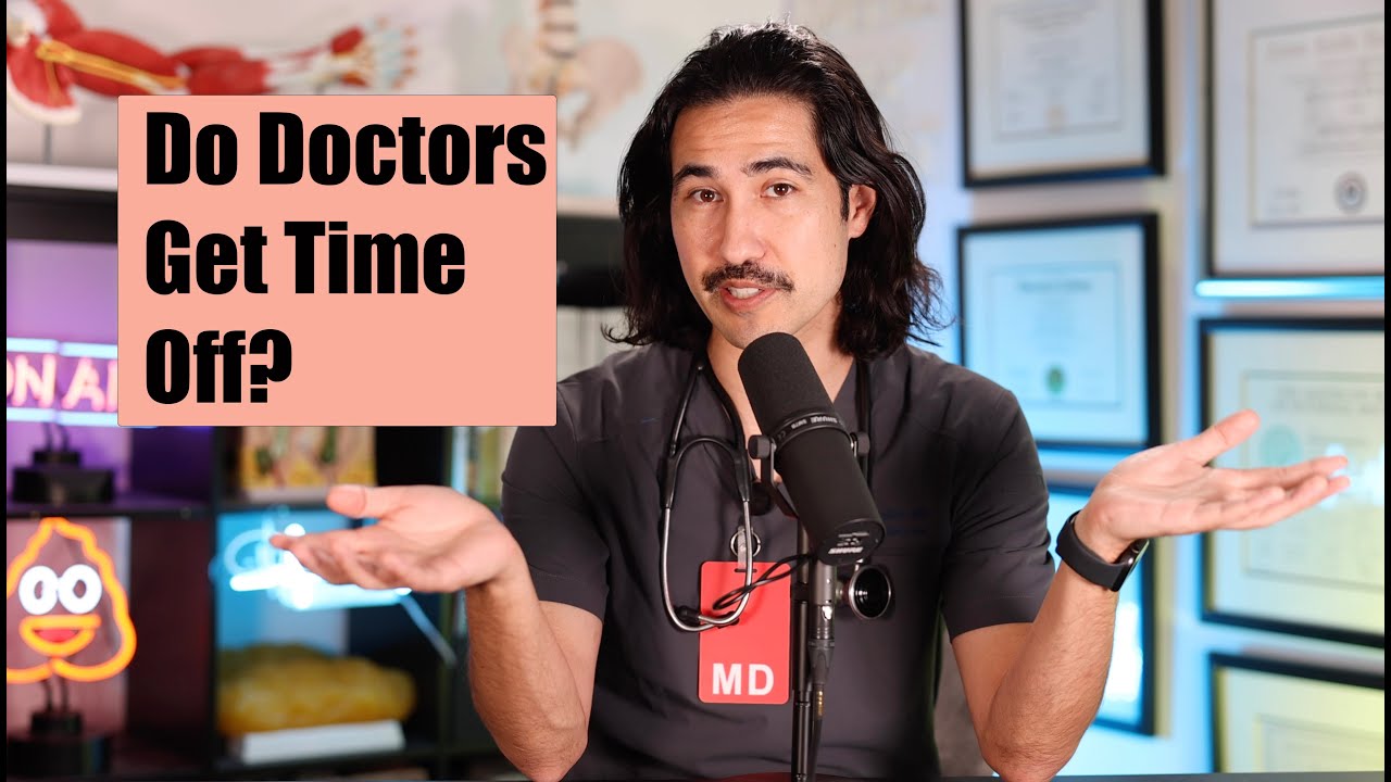 Do Doctors Every Get Time Off?  Hospital Doctor Explains. #doctor #career #medstudent