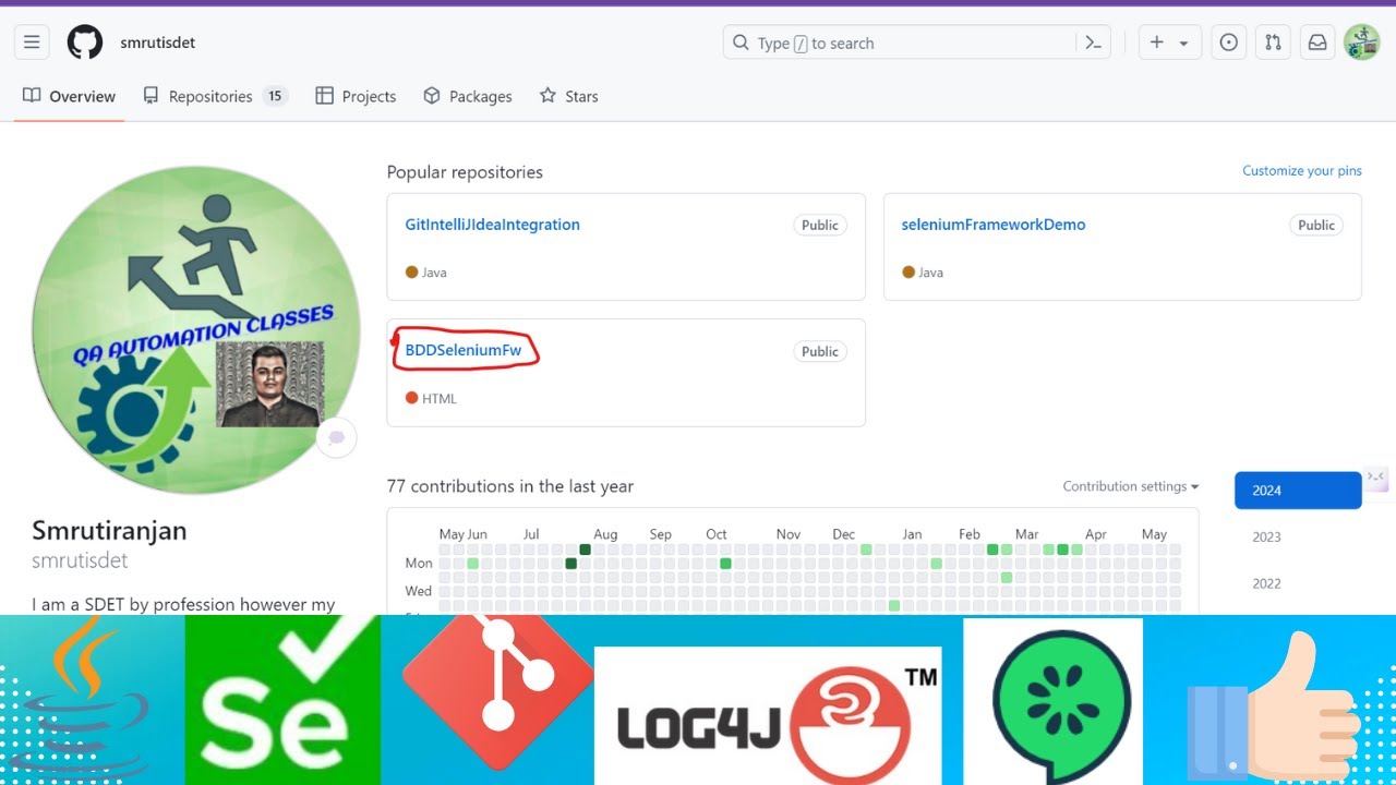 28. GitHub Link For BDD Framework