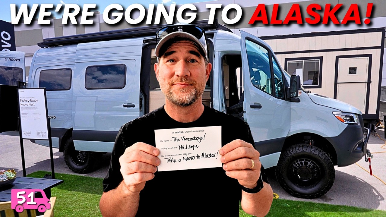 The Big Announcement! We’re Taking a Brand-New Van to Alaska!