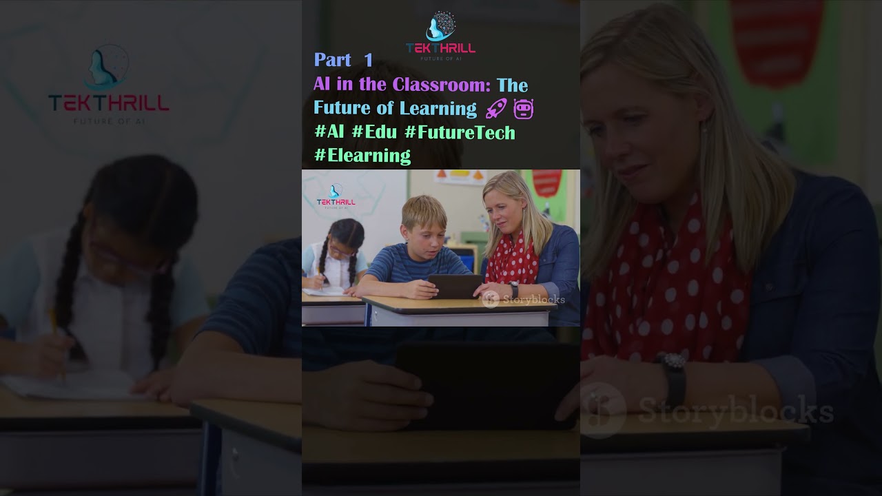 AI in the Classroom: The Future of Learning 🚀🤖 #AI #Edu #FutureTech #Elearning PART 1