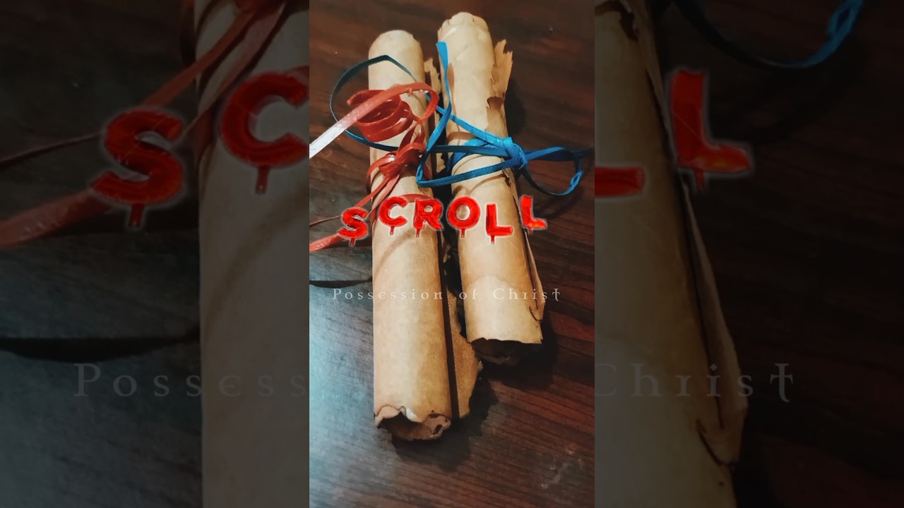 DIY Vintage scroll +Wax seal + God's word #vintagepaper#waxseal#scroll#vintagejournal#diycrafts#diy