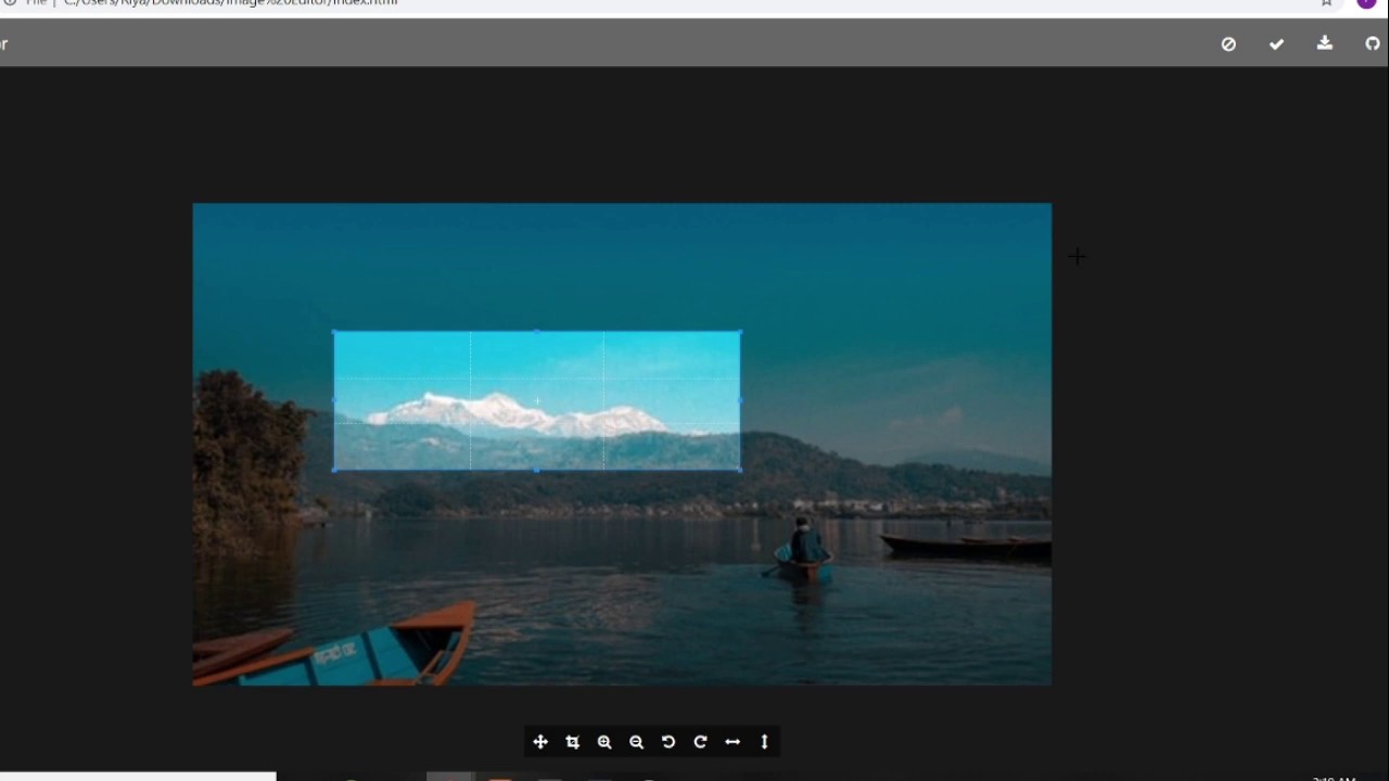 Image Editor in JavaScript with source code | Source Code & Projects