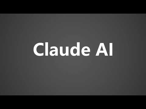 How To Pronounce Claude AI