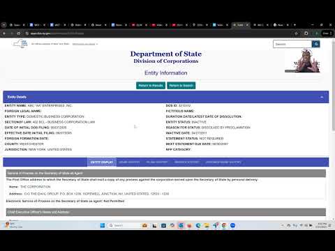 The Secret to Getting Corporate Documents in NY (Most People Miss This!) State of New York