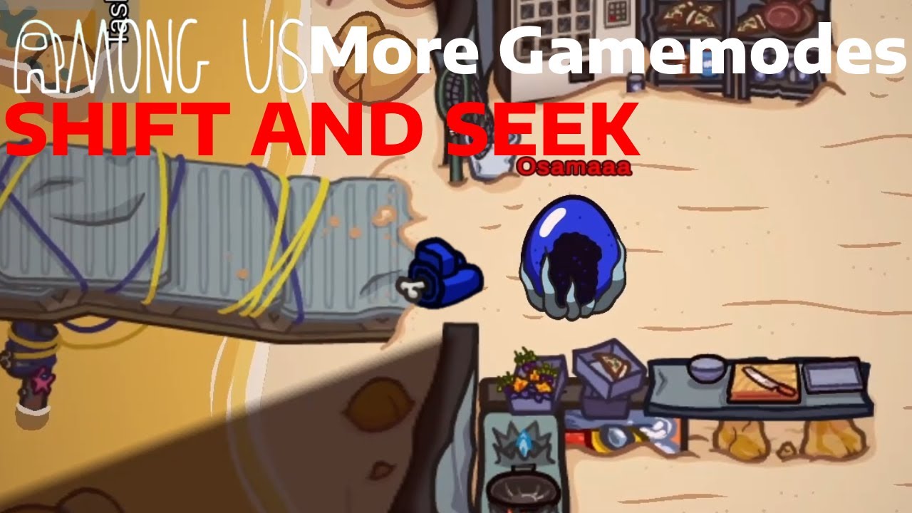 Among Us More Gamemodes - Shift and Seek - Gameplay
