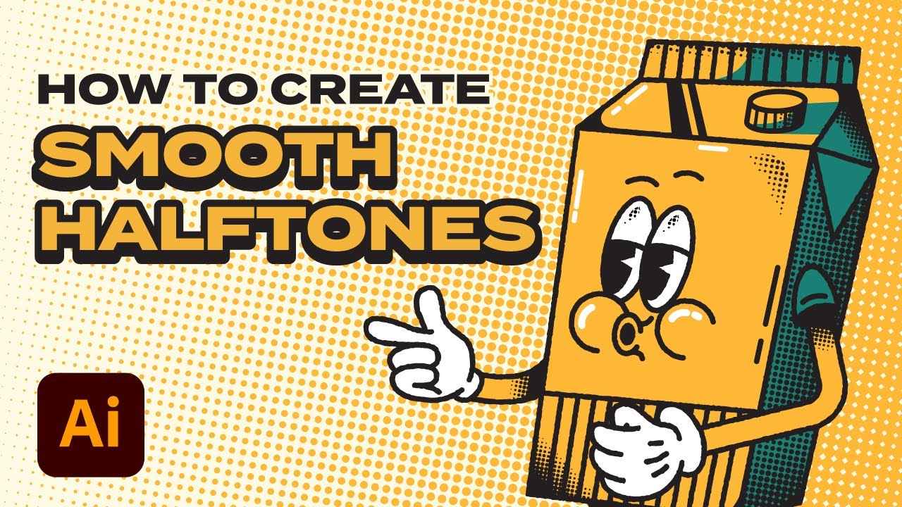 How To Make Halftone Dots With Adobe Illustrator || Adobe Illustrator Tutorial 2026